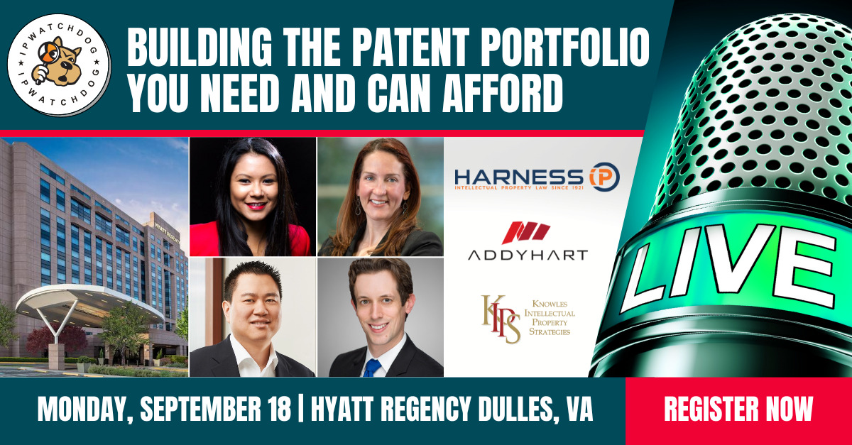 Building the Global Patent Portfolio You Need and Can Afford * - IPWatchdog.com | Patents ...
