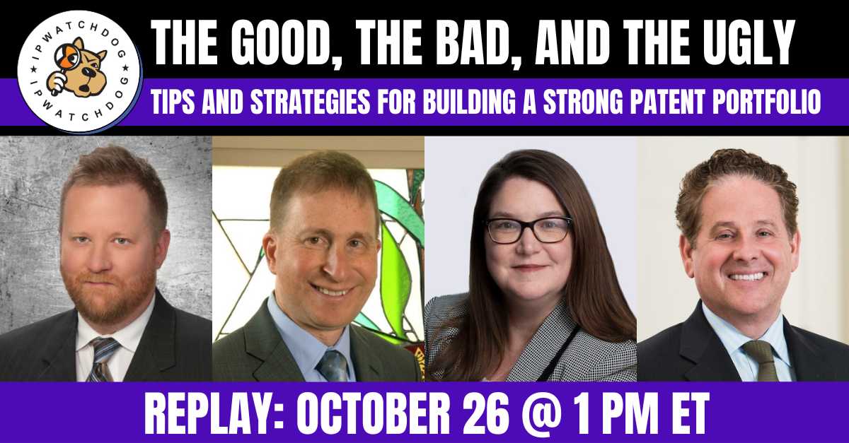 Tips & Strategies for Building a Strong Patent Portfolio (Replay ...